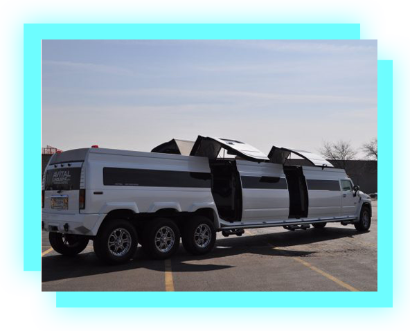30 PASS. HUMMER H2 TRIPLE AXLE – Chicago Party Bus Rental